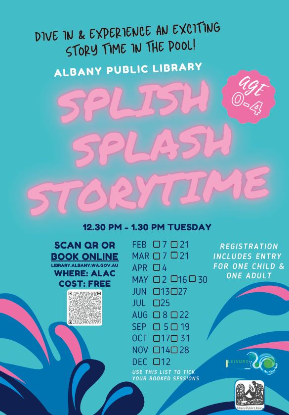 Children's Programs » Albany Leisure Aquatic Centre